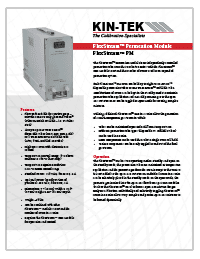 Product Brochures - KIN-TEK Analytical, Inc.