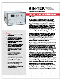 Product Brochures - KIN-TEK Analytical, Inc.