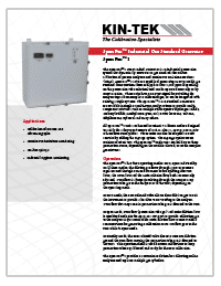 Product Brochures - KIN-TEK Analytical, Inc.